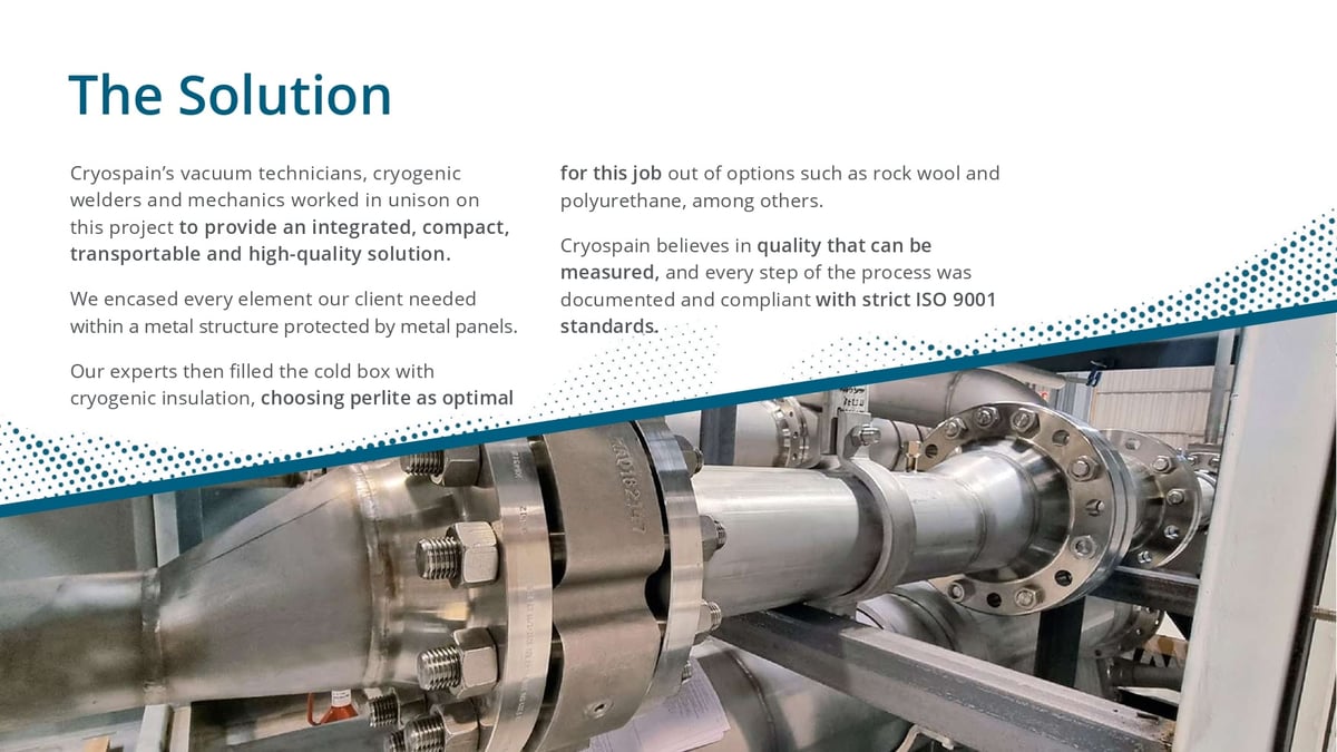 Case Study: Cold box for an ASU